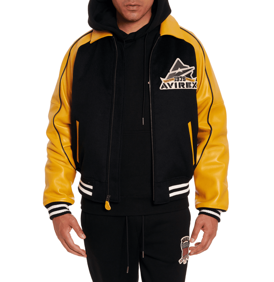 Avirex Varsity Leather Jackets - Authentic Sports Equipment Avirex Varsity Leather Jackets - Authentic Sports Equipment